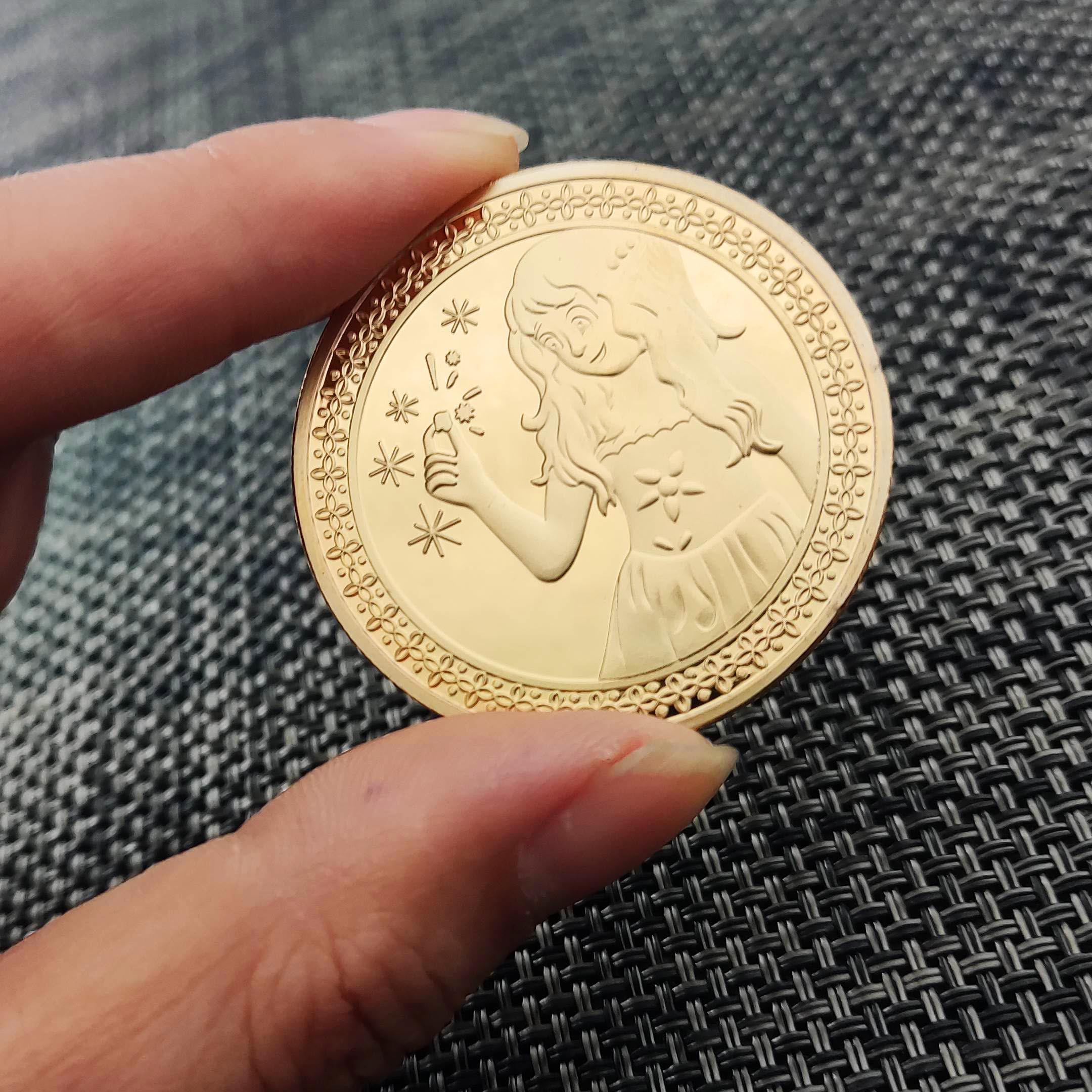 Tooth Fairy Money Golden Silvery Plated Commemorative Coin - Temu New ...