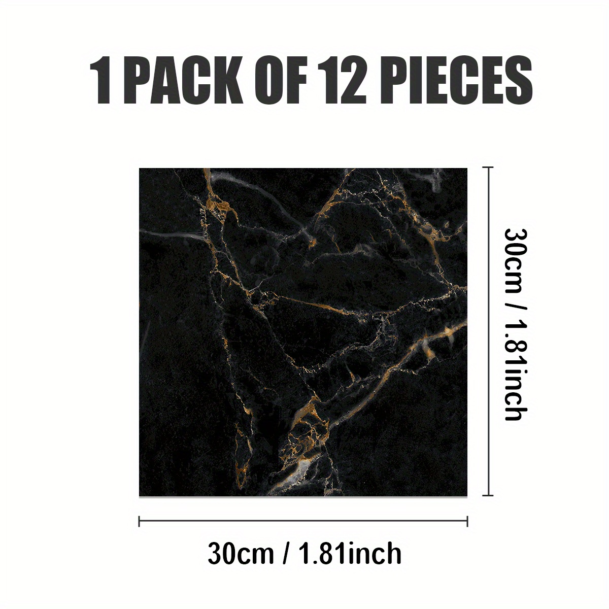 Crystal Thickened Marble Tile Stickers Moistureproof - Temu United