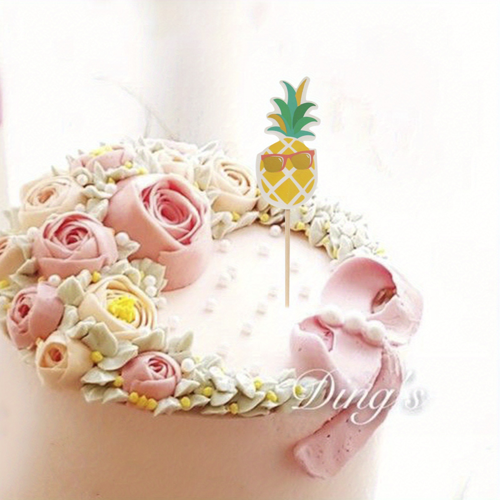 cake insert hawaii flag flamingo plug in cake - Temu Australia