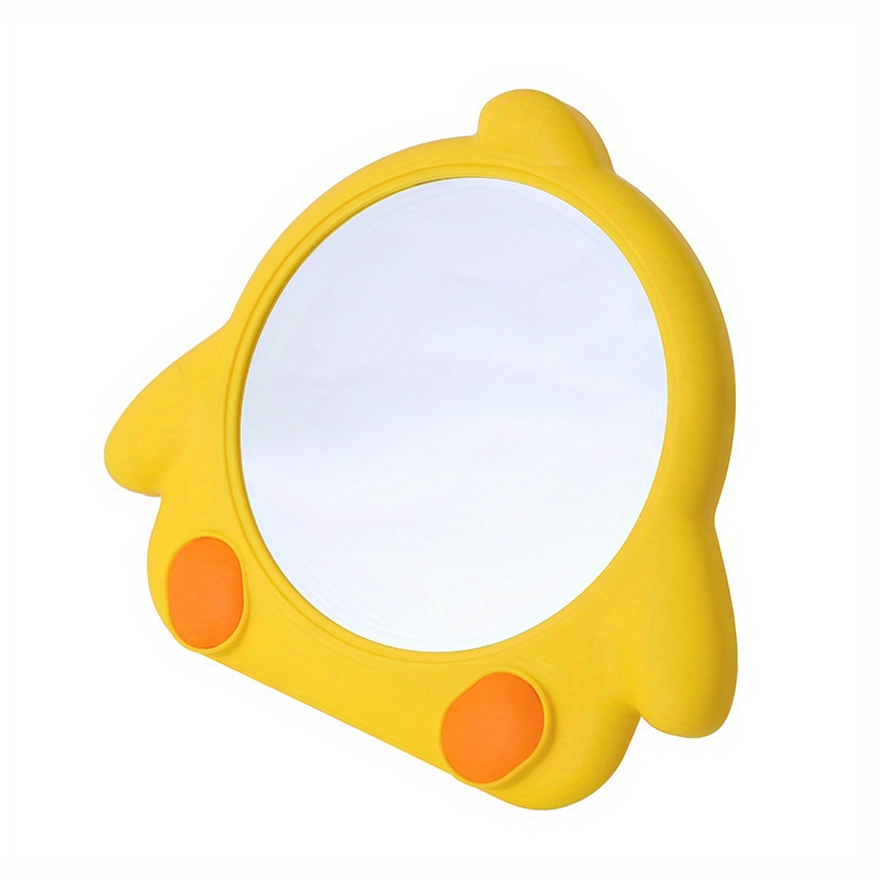 1pc Cartoon Design Desktop Mirror Portable Makeup Mirror With Stand For ...