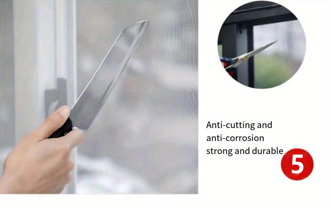 304 Stainless Steel Woven Wire Mesh Metal Window Screen Roll - Temu ...