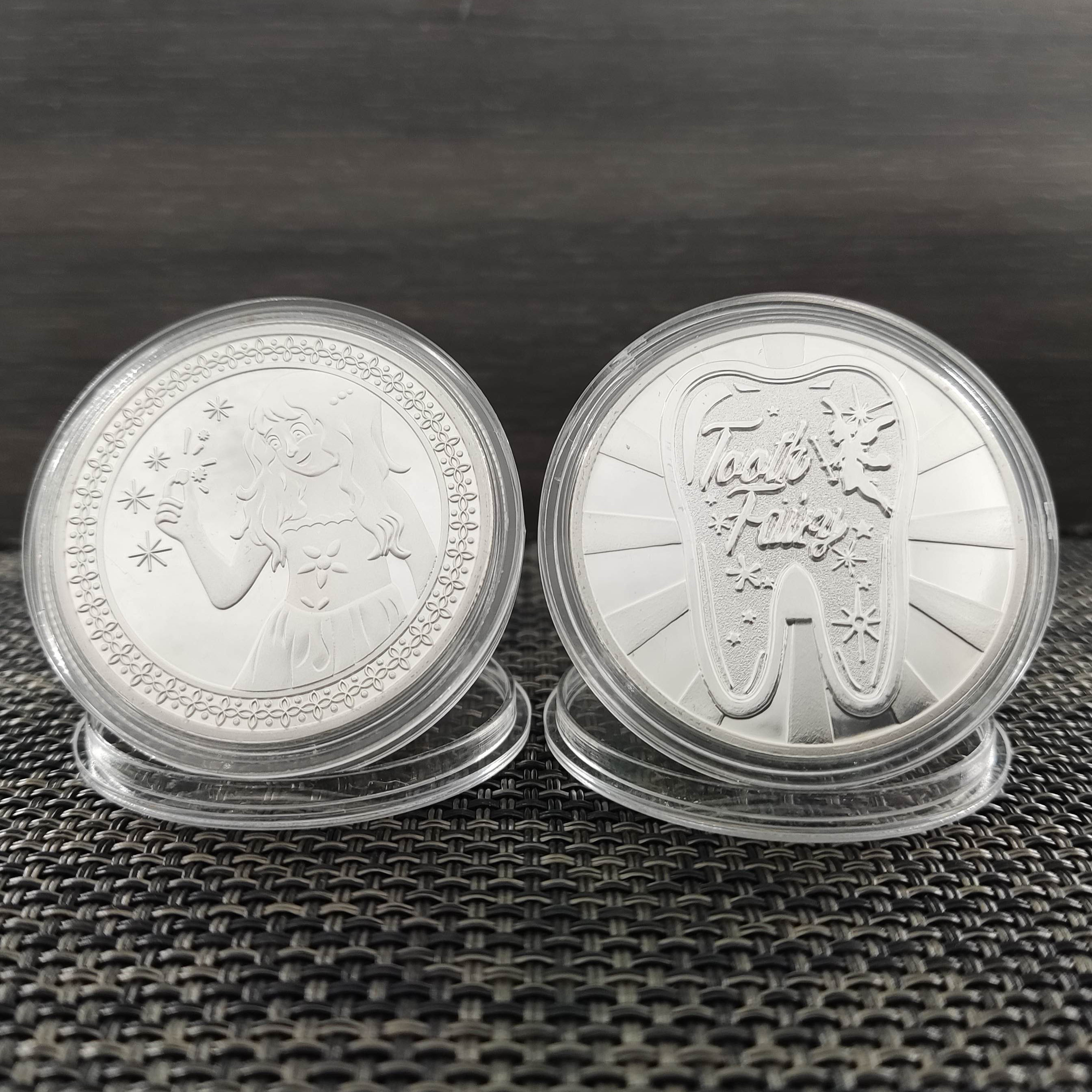 Tooth Fairy Money Golden Silvery Plated Commemorative Coin - Temu New ...