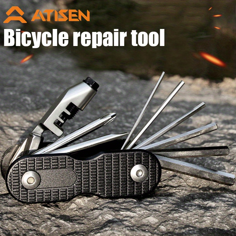 1 Portable Bicycle Repair Multitool Kit - Temu
