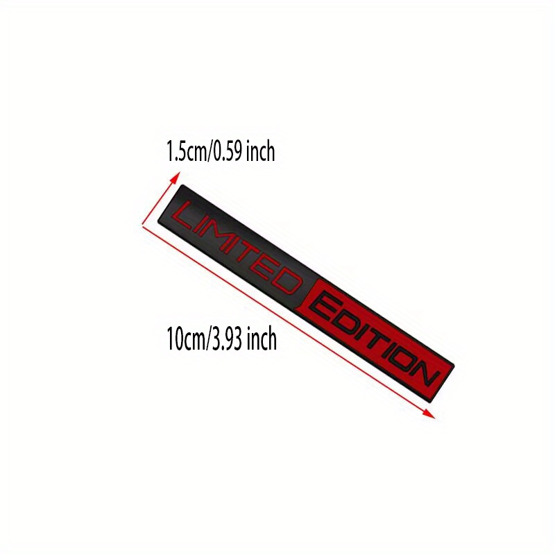 Car Front Grille Cover Rear Luggage Sticker Limited Edition - Temu New ...