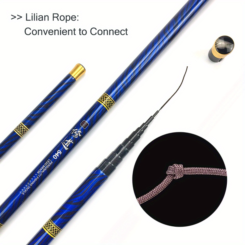 Ultra lightweight Carbon Fiber Telescopic Fishing Rod - Temu