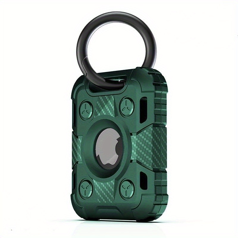 Airtag Case With Keychain Cool Armor Rugged Shockproof Airtag Holder ...