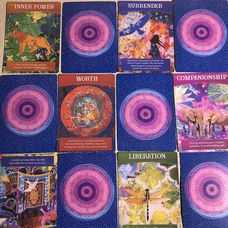 Divine Abundance Oracle Cards Deck And Guidebook Hardcover Temu