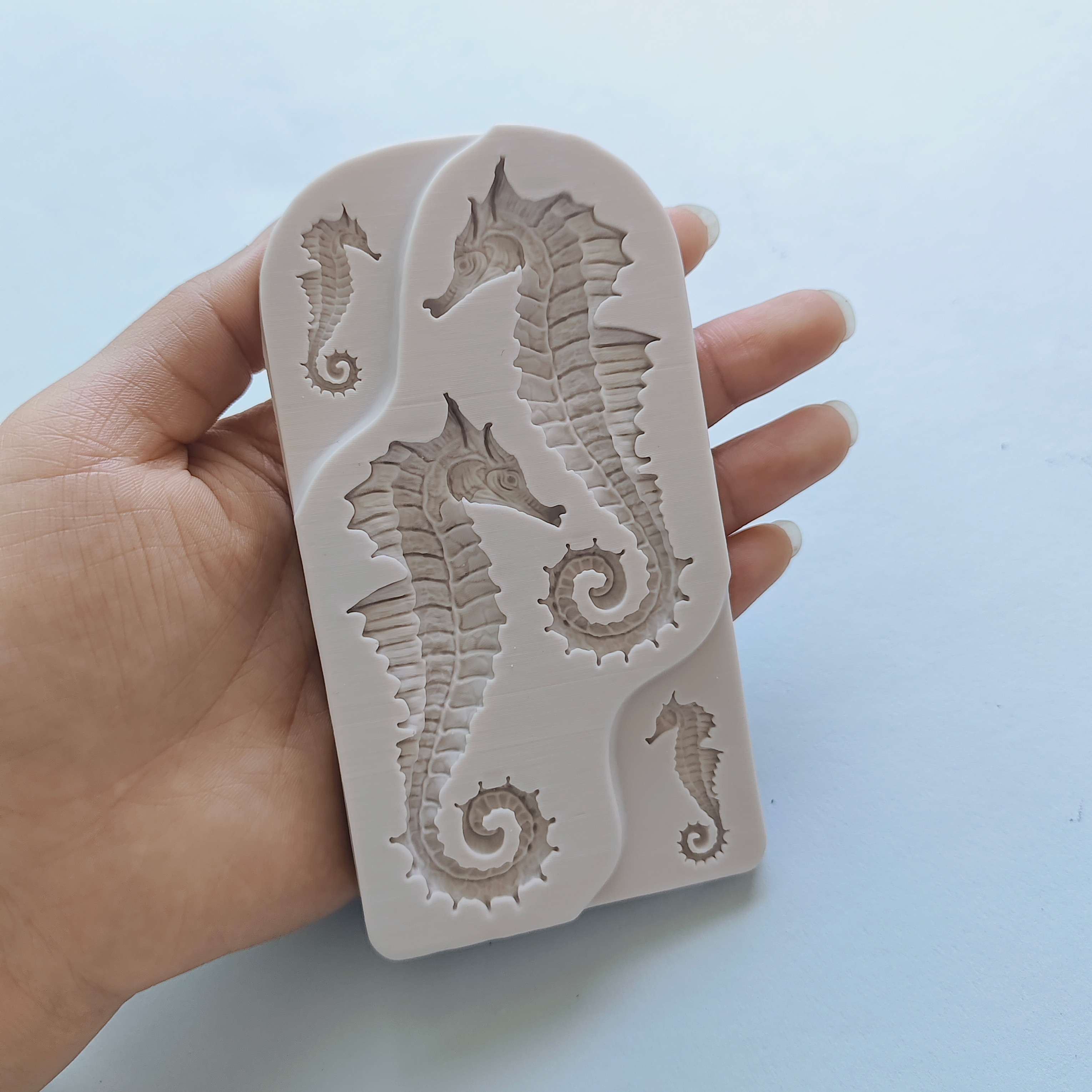 Silicone Fondant Mold Seahorse Candy Mold Chocolate Mould - Temu