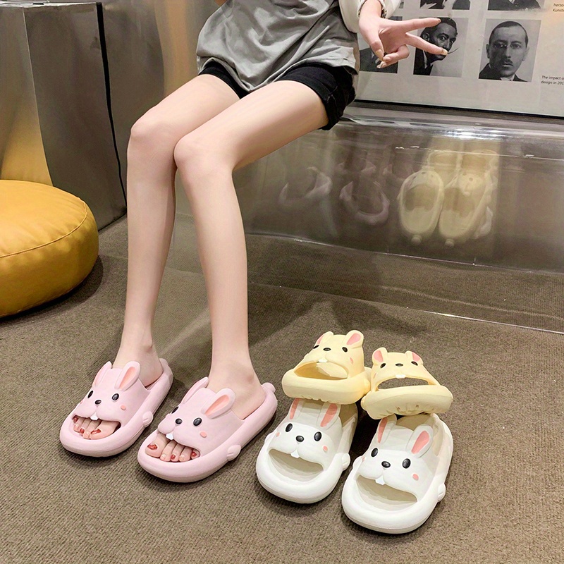 Children Boys Girls Rabbit Shaped Slides Casual Lightweight - Temu United Kingdom