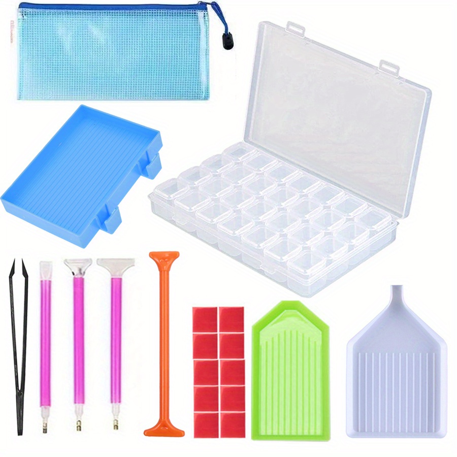 20pcs Set 5d Diy Diamond Painting Tool Accessories Kit Quick Point ...