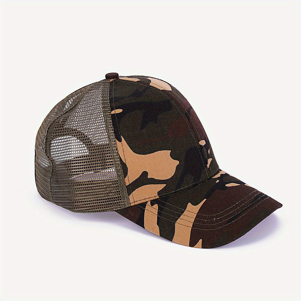 Kids Fashion Mesh Breathable Adjustable Baseball Cap Sun Screen Sport ...