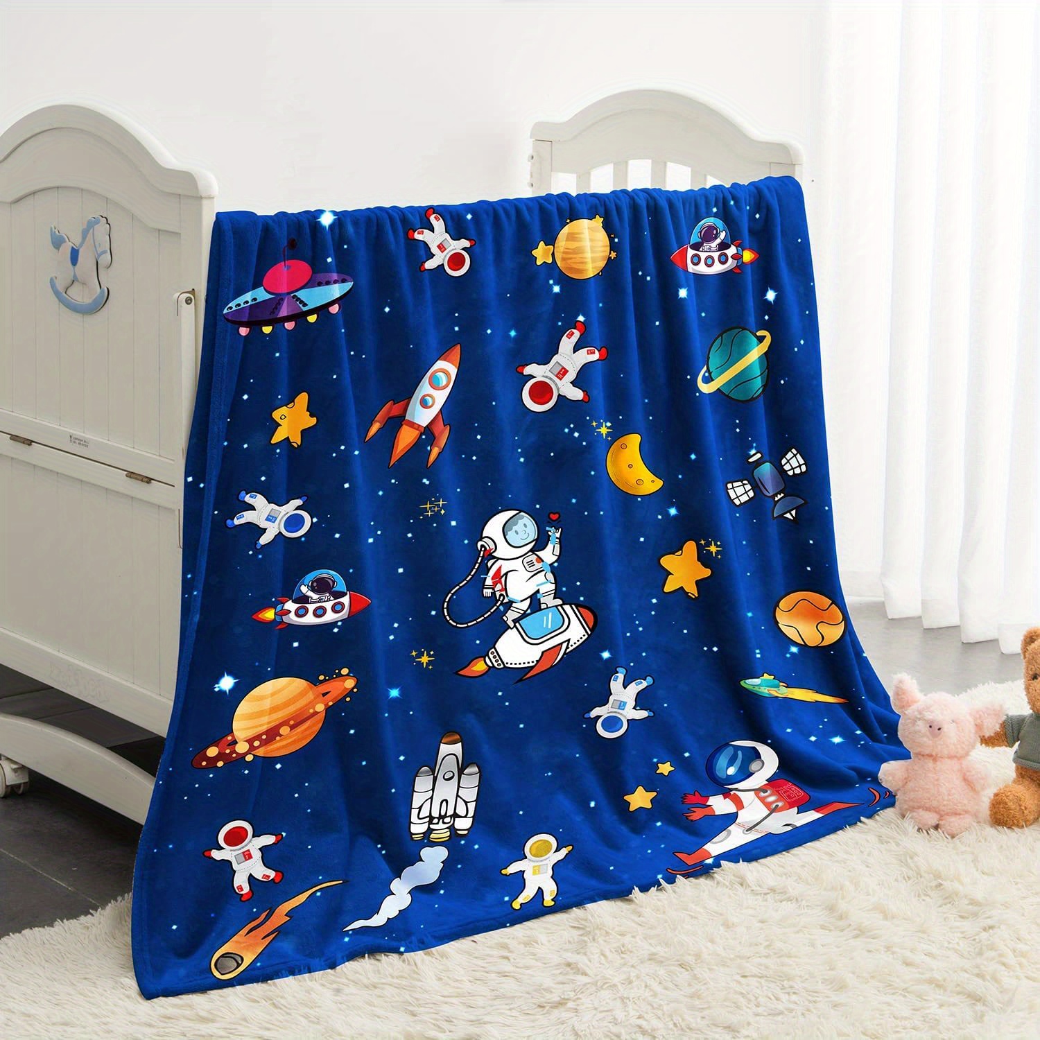 Cartoon Throw Blanket Soft Flannel Blanket Birthday Gifts - Temu United ...