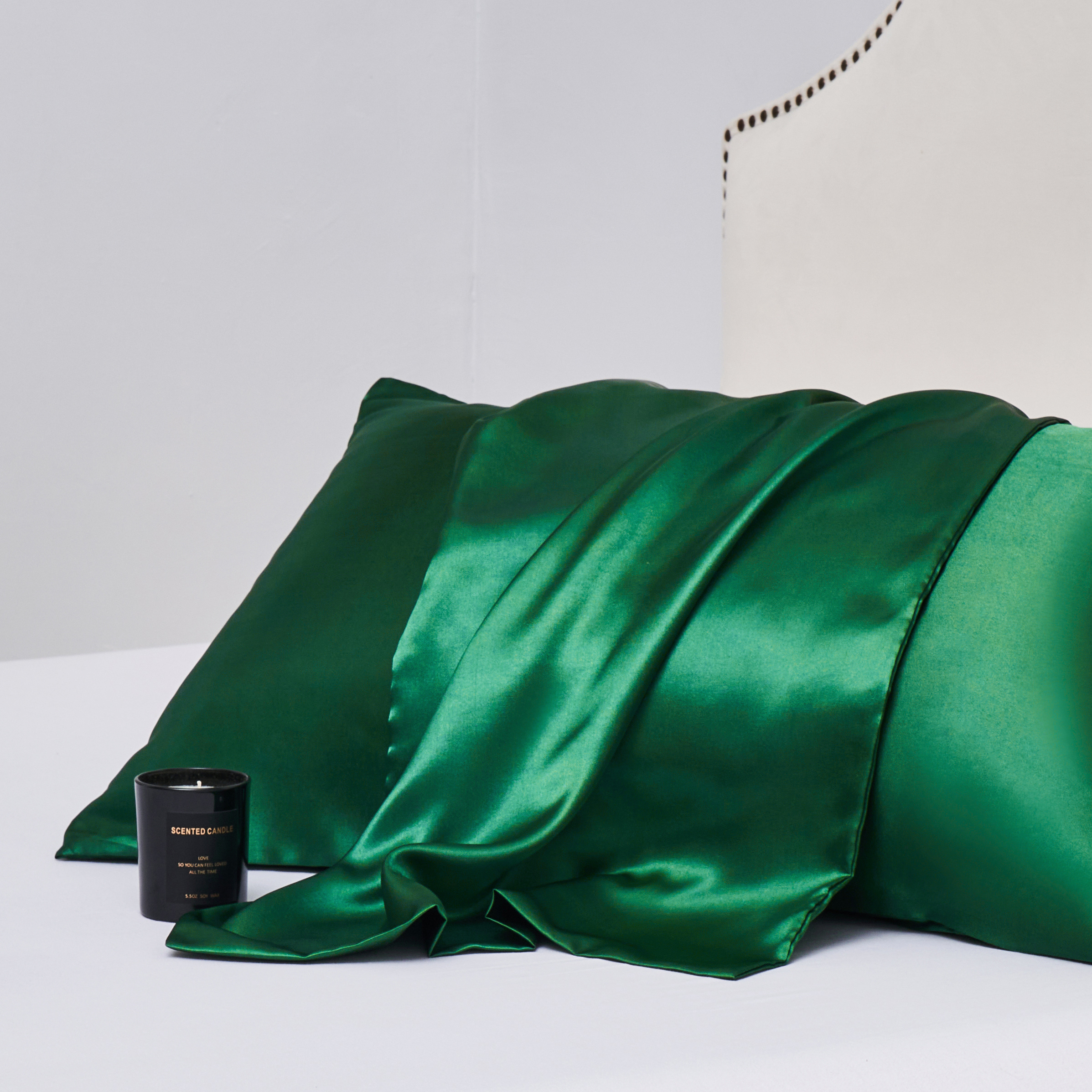 Satin Solid Color Pillowcase Cover Envelope - Temu Norway