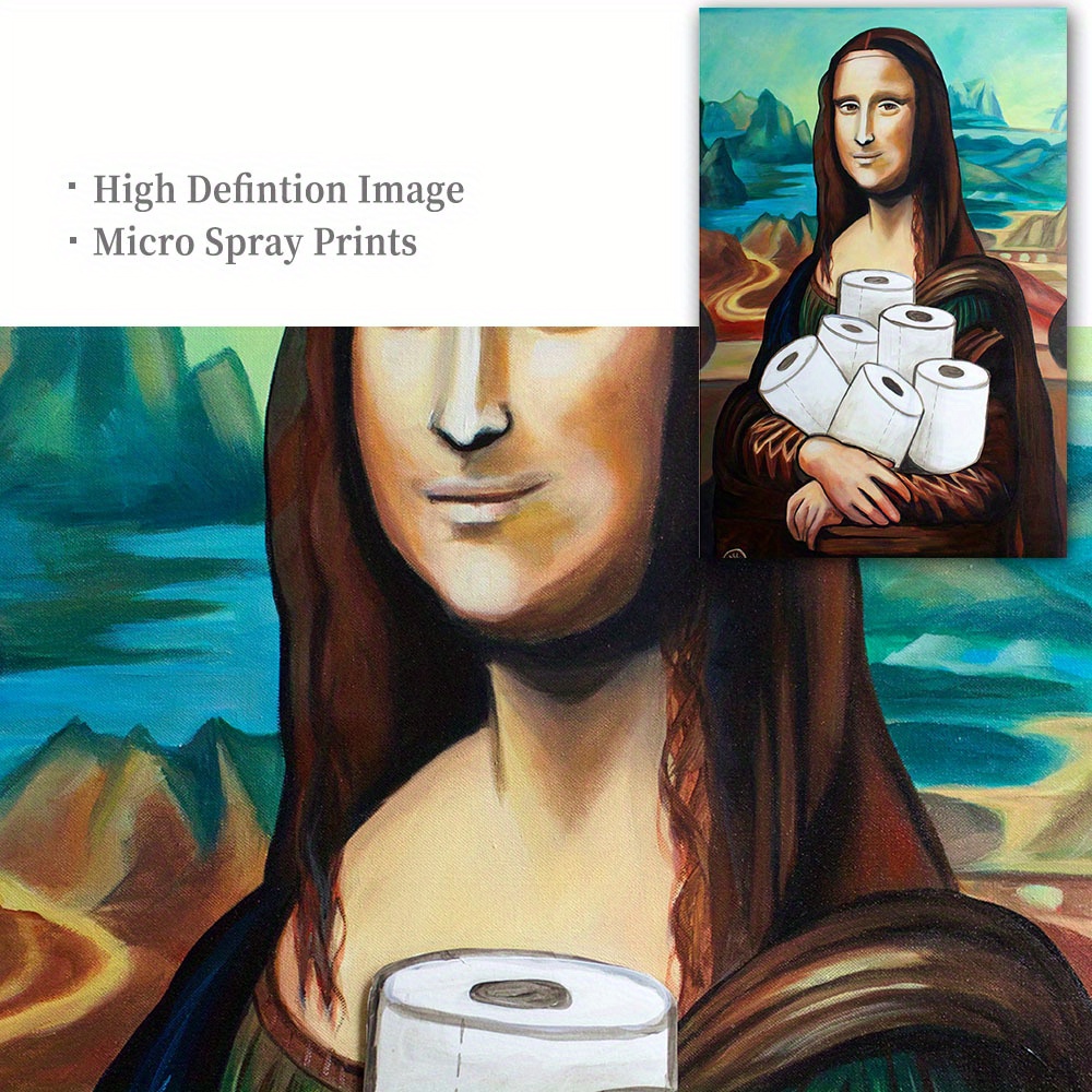 frameless funny wall poster decor - Temu Australia