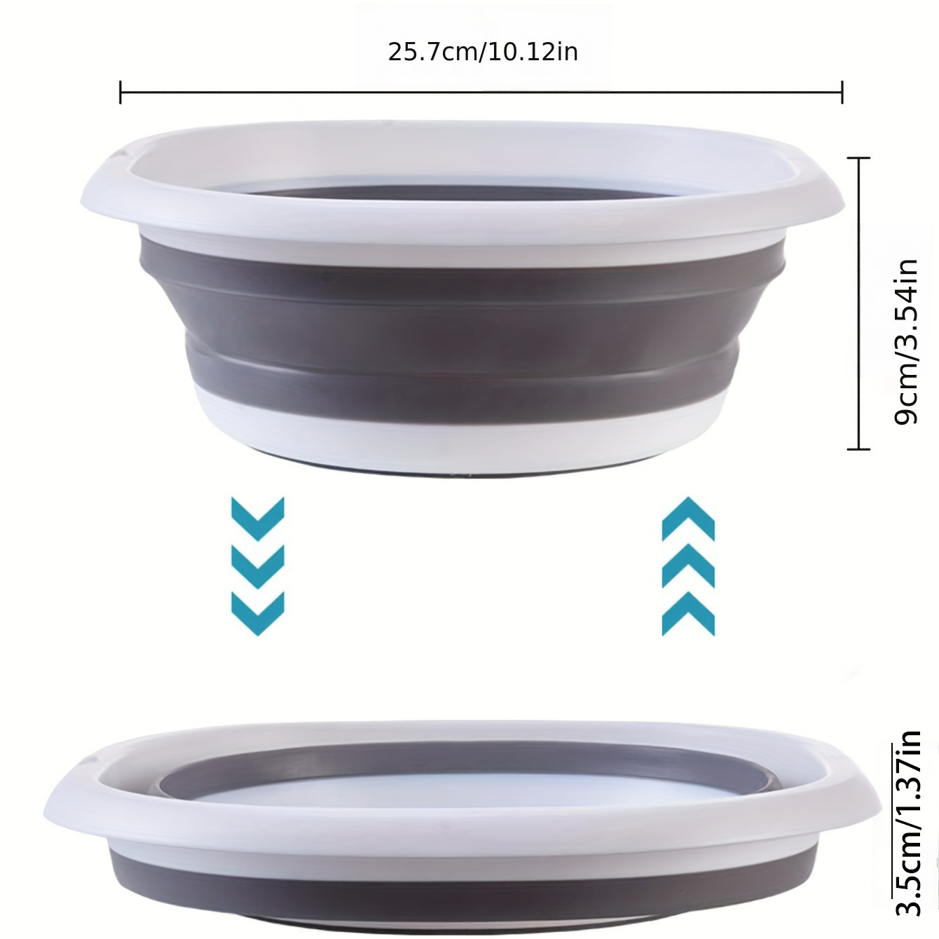 1pc inklapbare kuip opvouwbare schotelbak draagbare wasbak - Temu ...