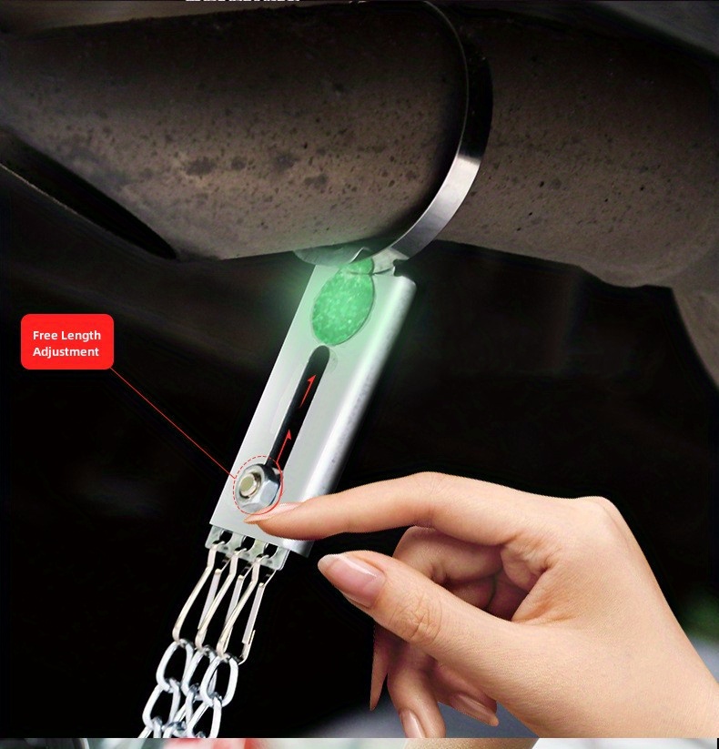 Two color Reflective Galvanized Chain Car Anti static - Temu Australia