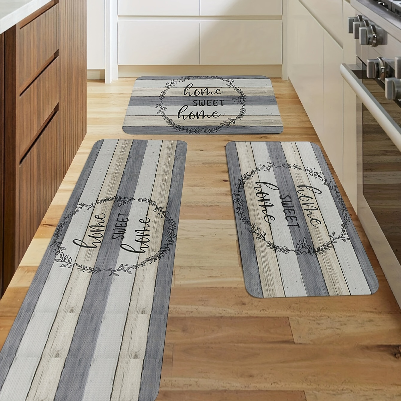 Non slip Vintage Print Floor Mats Kitchen Bathroom - Temu United Kingdom