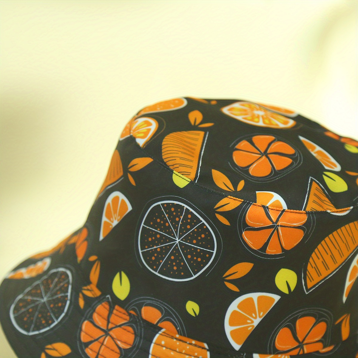 Reversible Orange Hat Cartoon Fruit Sunscreen - Temu United