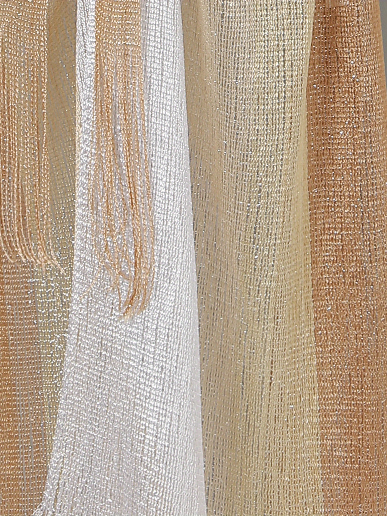 Gradient Color Block Large Shawl Bikini Swimsuit Sunscreen - Temu New ...