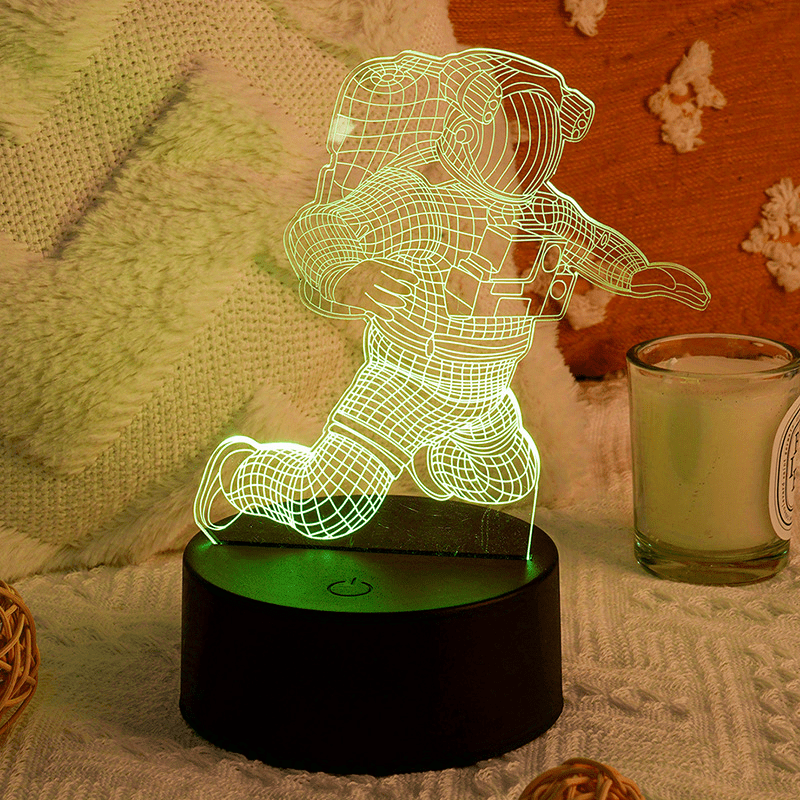 Outer Space Gifts 3d Spaceman Astronaut Rocket Alien Night - Temu