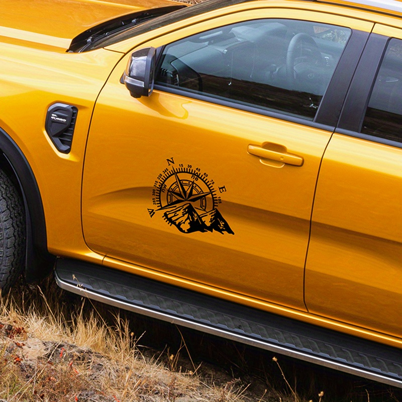 Compass Car Stickers Vinyl Water Proof Decals road Car Body - Temu United