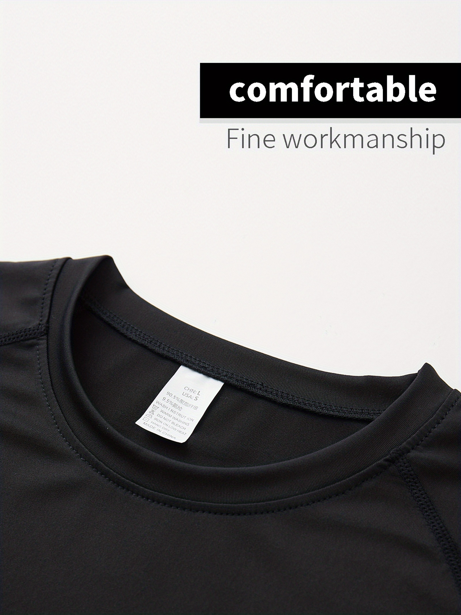 Mens Quick Dry Basketball Compression T-shirt - Temu