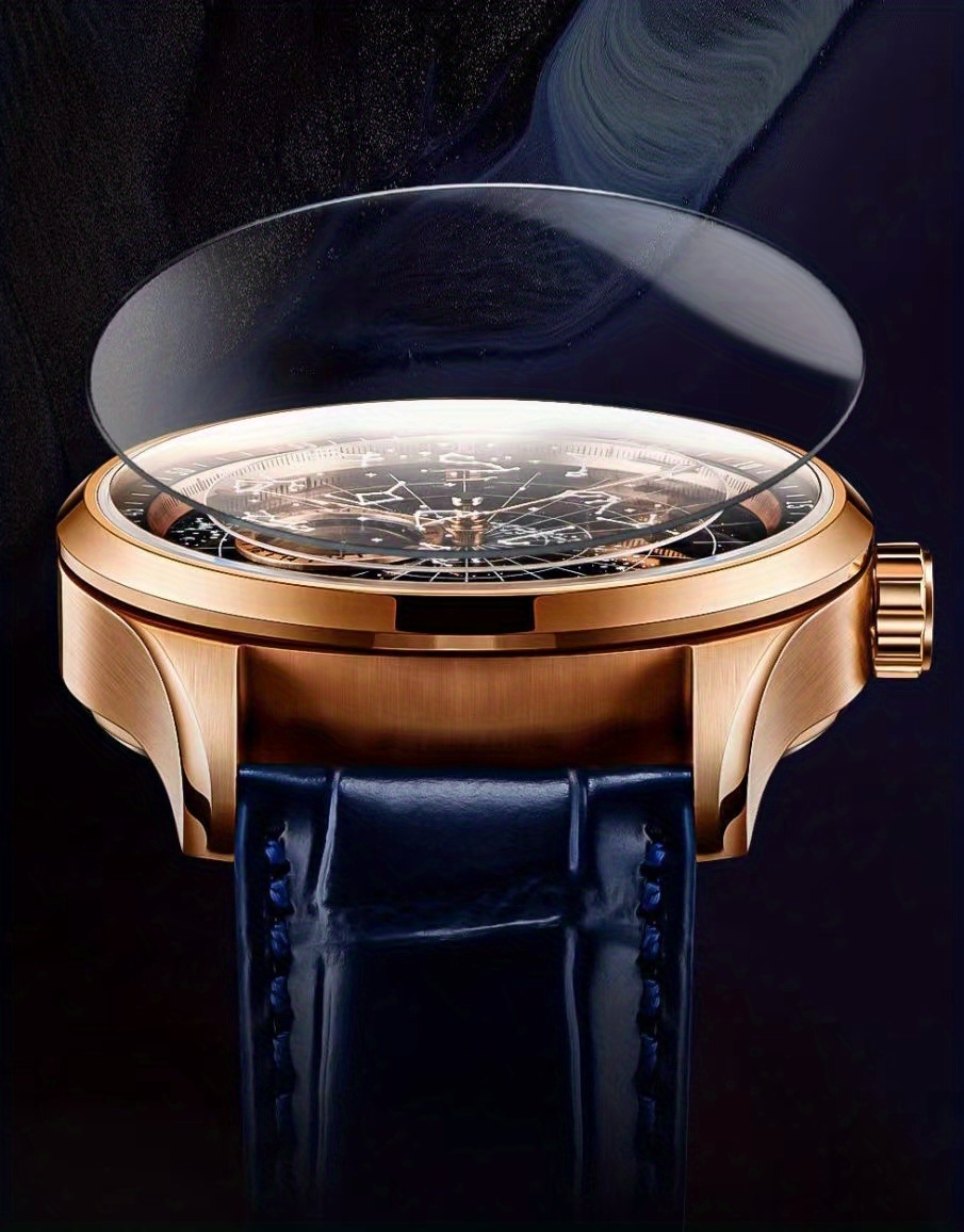 Starry Three Dimensional Sense Watch Mens Automatic Mechanical Watch ...