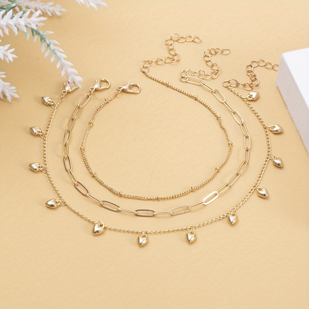 Multi Layer Ankle Bracelets For Women Mini Star Butterfly Etc Shape ...