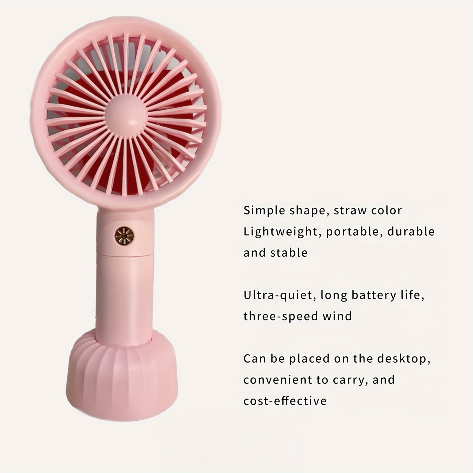 H02 New Fan Usb Rechargeable Fan Battery - Temu