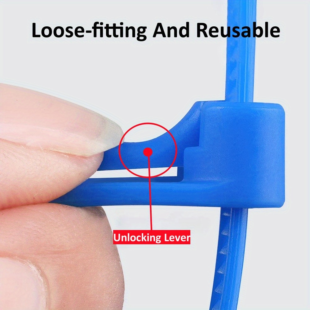 Nylon Reusable Cable Zip Ties Releasable Fixed Binding Color - Temu