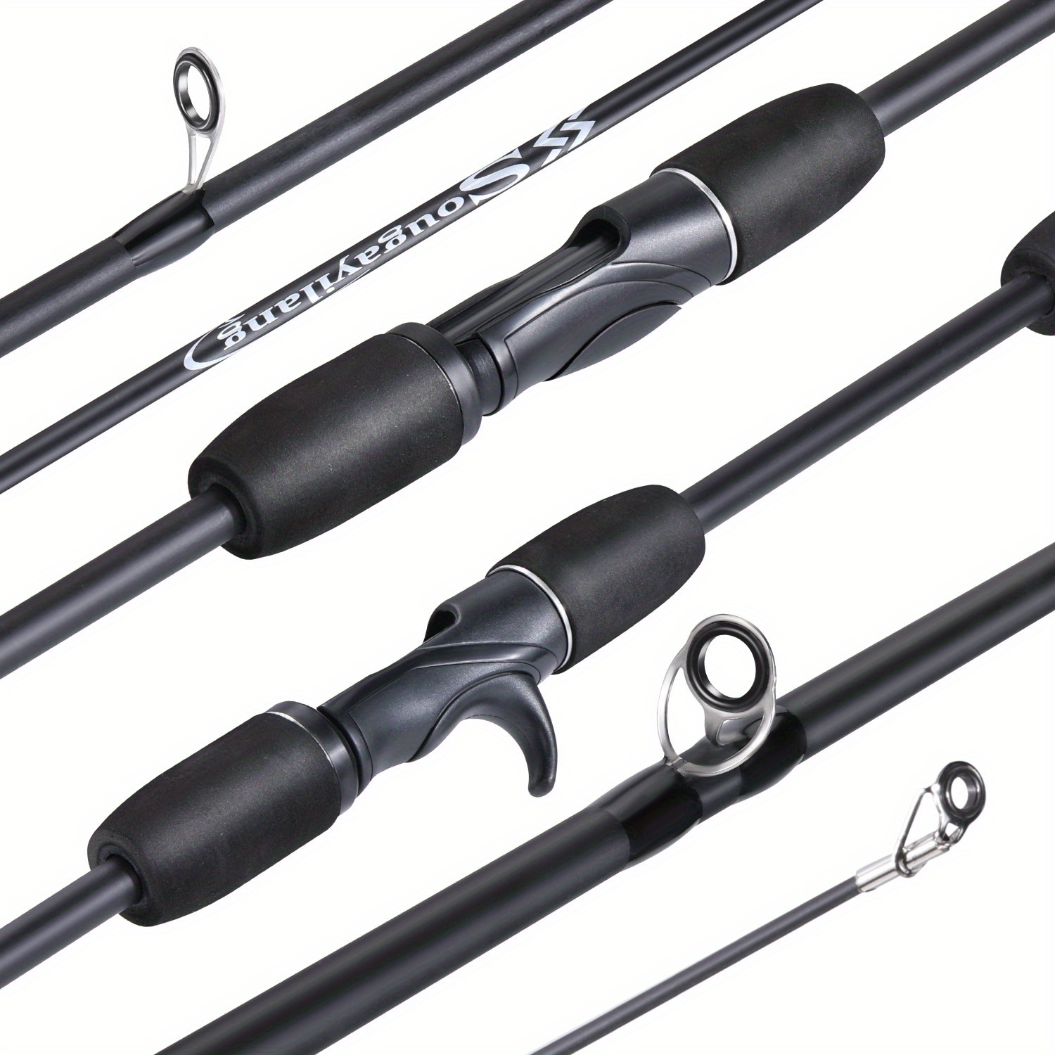 Sougayilang 2 section Fishing Rod Lightweight Travel Rod - Temu