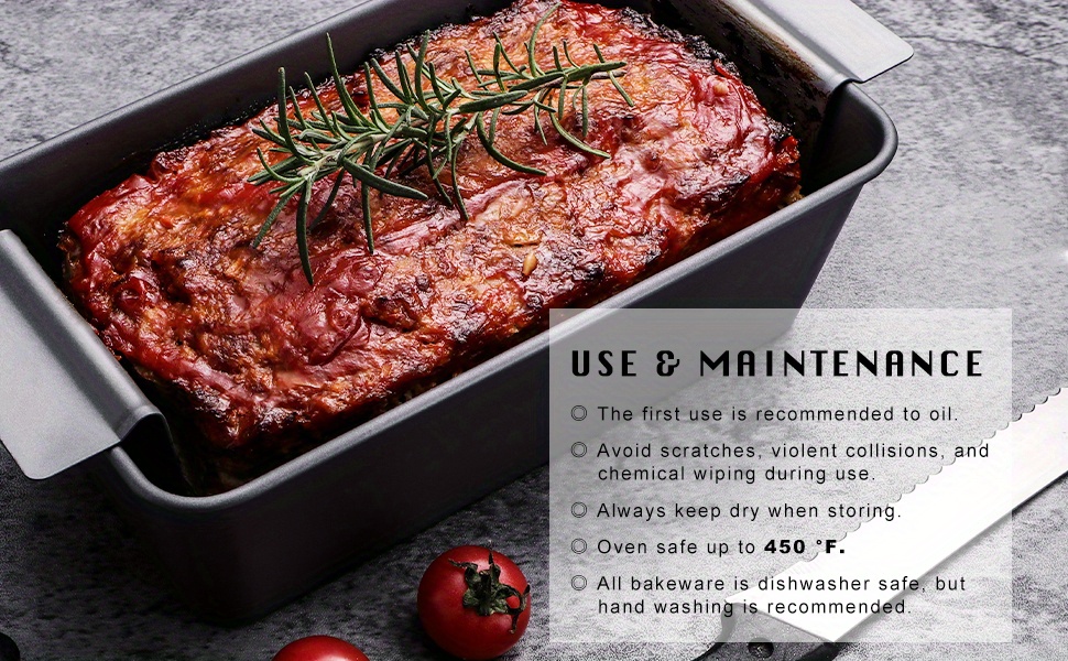 Meatloaf Pan Drain Tray Loaf Pans Insert Nonstick - Temu United Kingdom