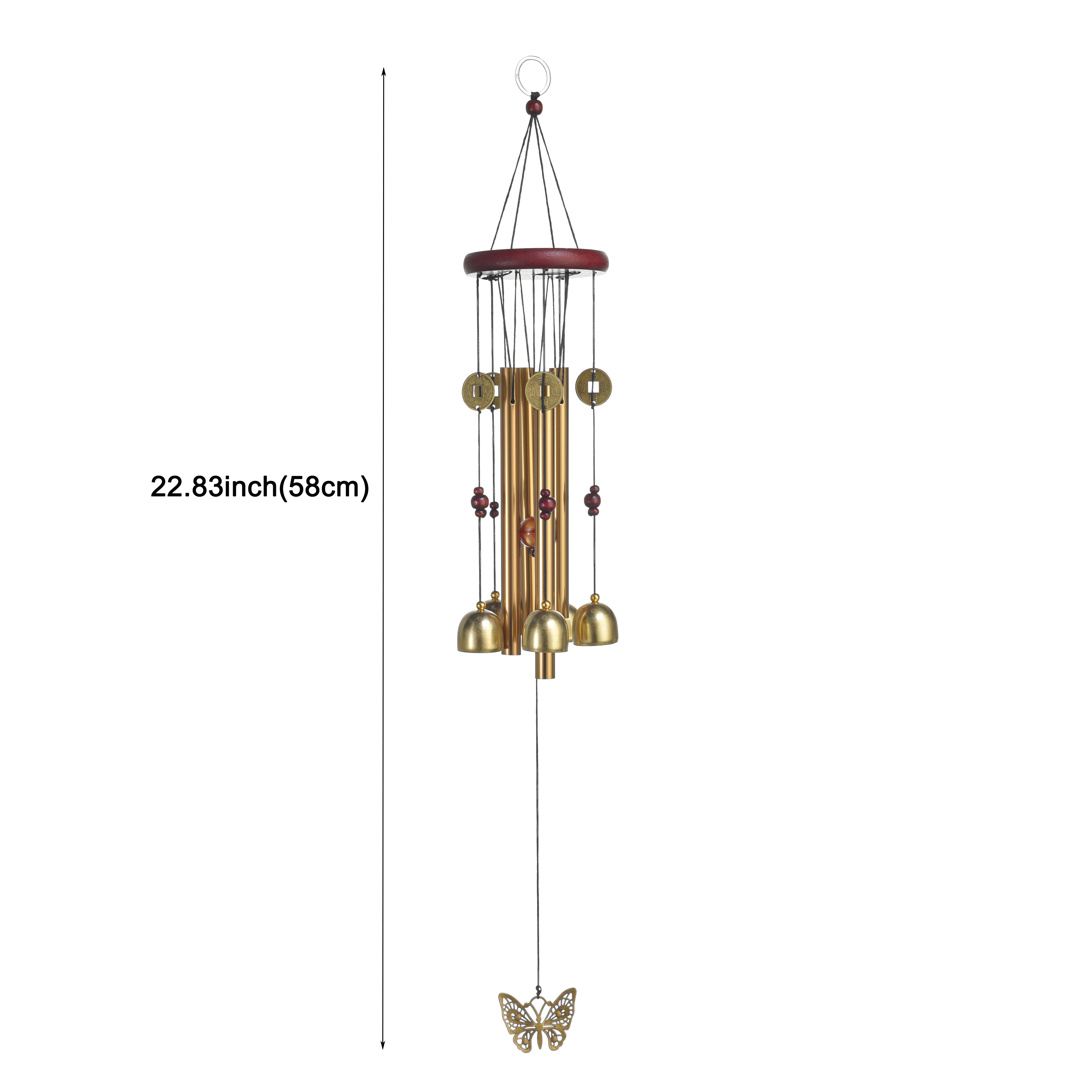 Metal Wind Chimes Window Hanging Decor Relaxing Wind Chimes - Temu ...