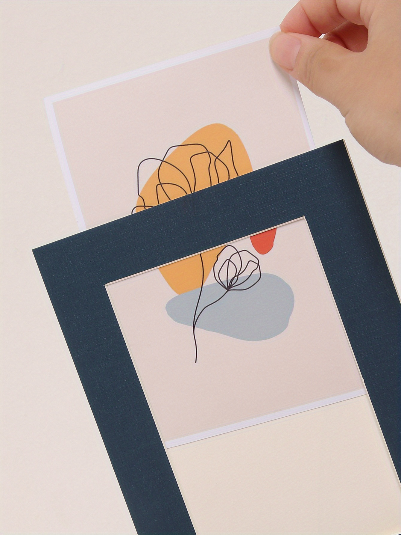 Card Paper Photo Frame 10 Wooden Clips Hemp Rope Combination - Temu ...