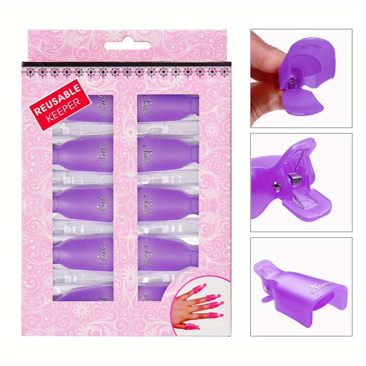 Nail Enhancement Removal Sleeve Removing Nail Oil Gel Finger - Temu ...