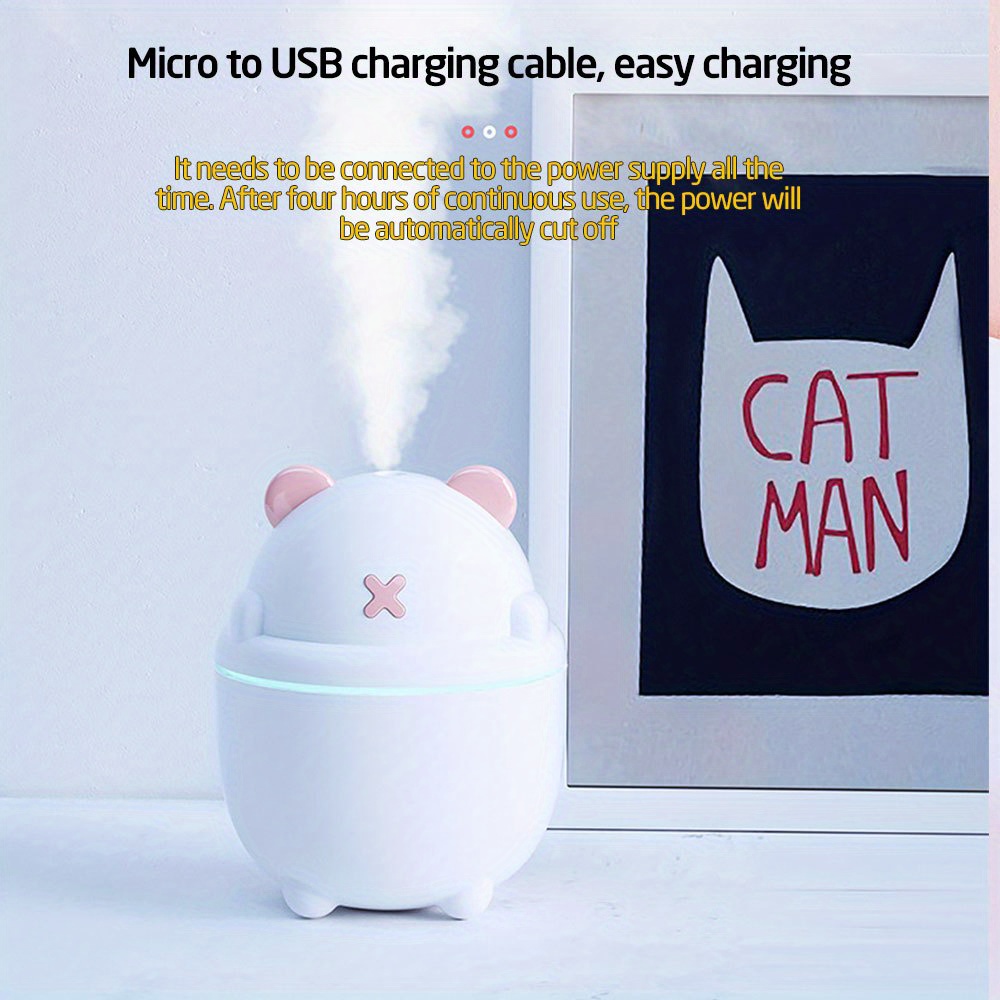 Bear Humidifier Mist Usb Humidifier - Temu United Kingdom