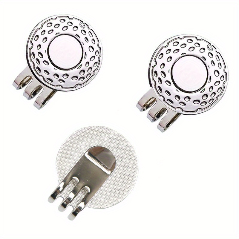 Round Golf Ball Marker Strong Magnetic Removable Clip - Temu Australia