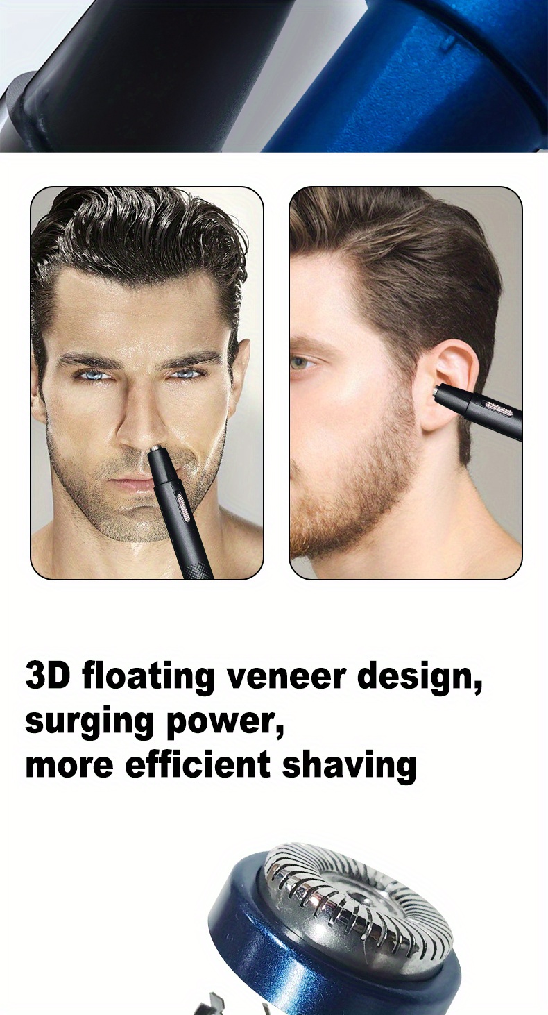 Electric Nose Hair Trimmer Implement Shaver Clipper Men - Temu United ...