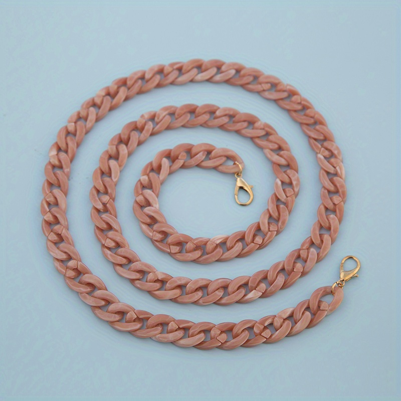 Extra Long Acrylic Chains Color Film - Temu United