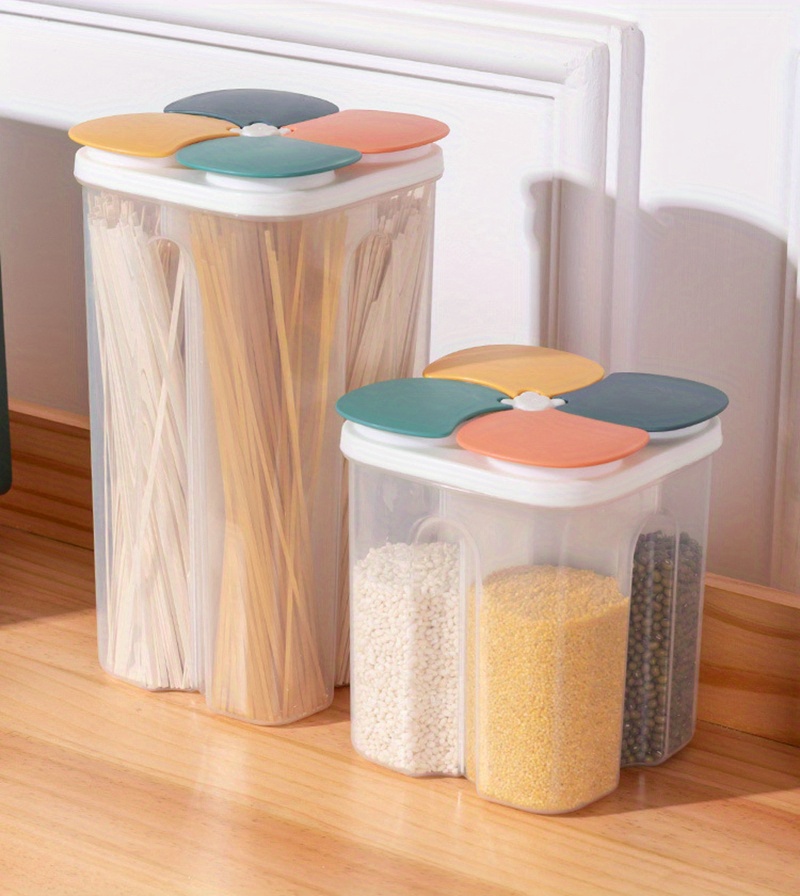 Food Storage Containers Lids Clear Airtight Square Food - Temu