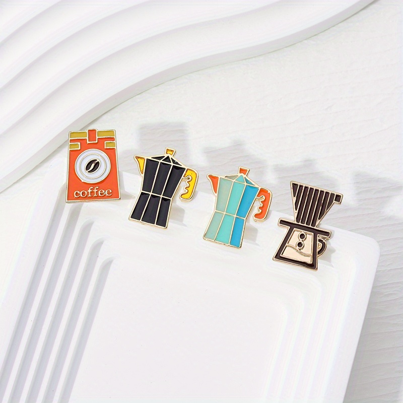 Coffee Cup Collection Enamel Anime Pins Custom Coffee - Temu United
