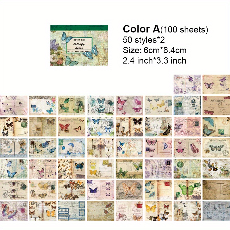 Vintage Scrapbooking Supplies: Craft Paper Decoupage Paper - Temu