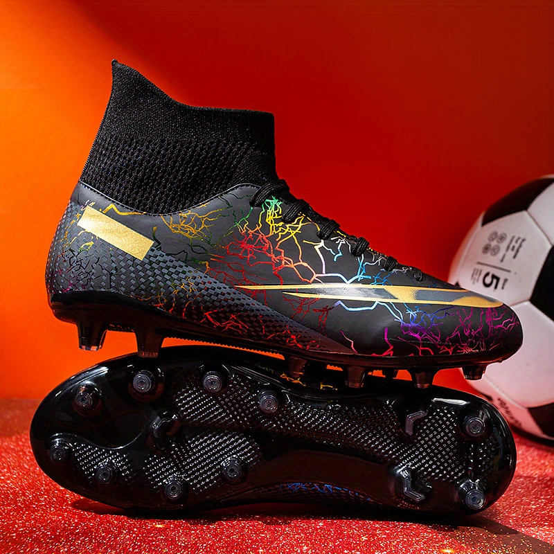 Women's Anti slip Football Cleats High Top Shock Absorption - Temu ...