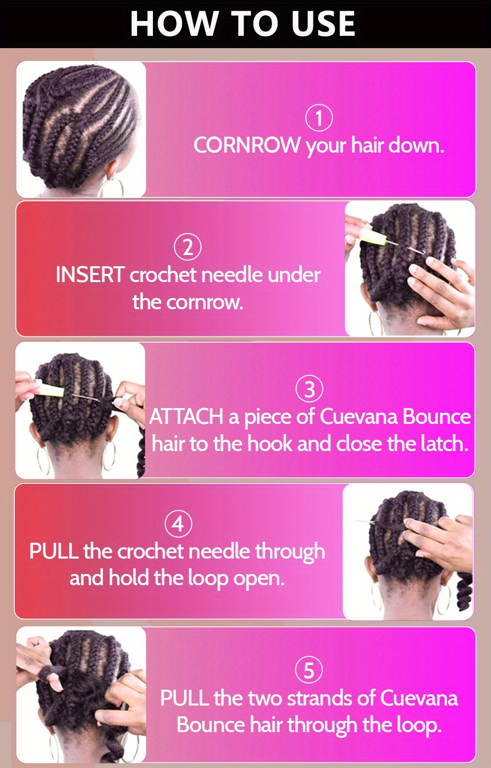 Faux Butterfly Locs Crochet Hair Extensions Super Long New - Temu United