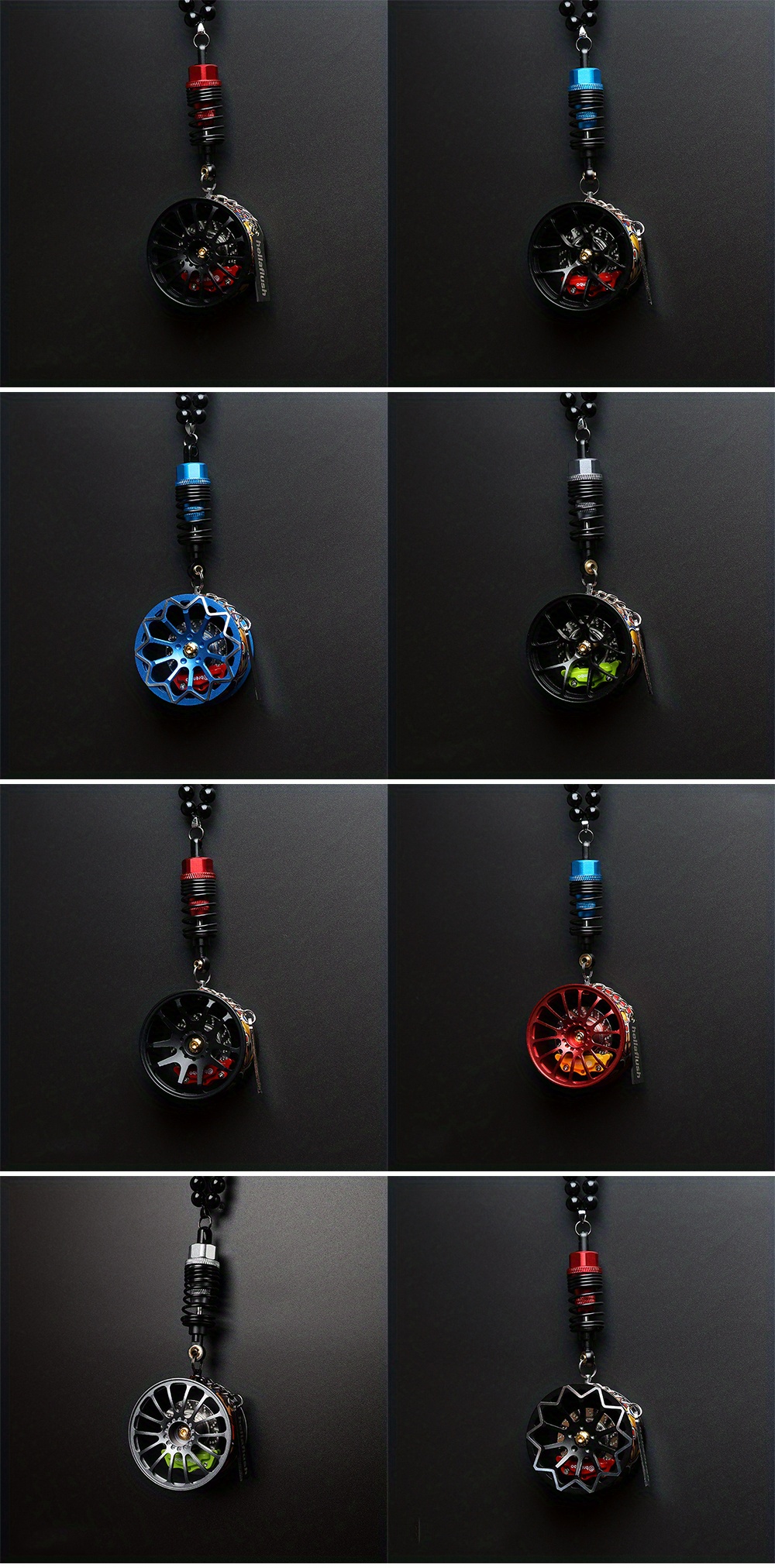 Upgrade Car's Interior Creative Wheel Hub Brake Shock - Temu