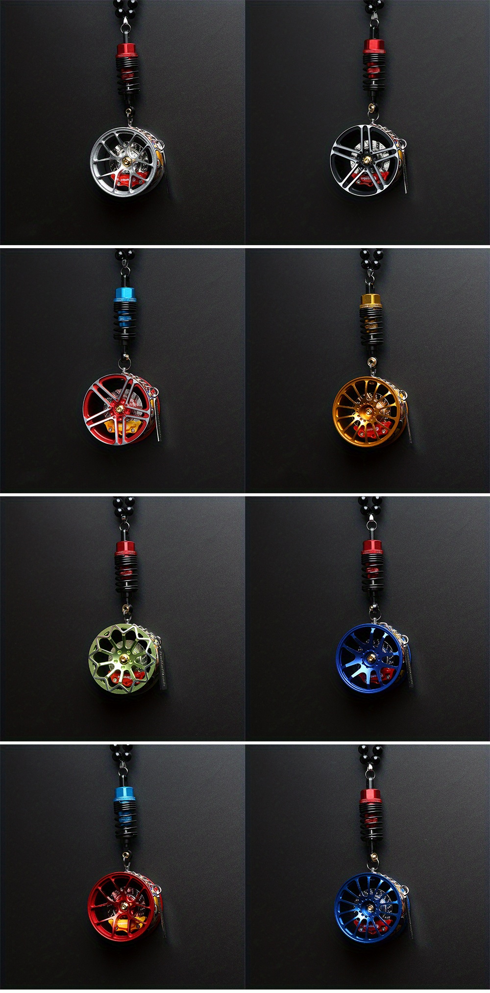 Upgrade Car's Interior Creative Wheel Hub Brake Shock - Temu