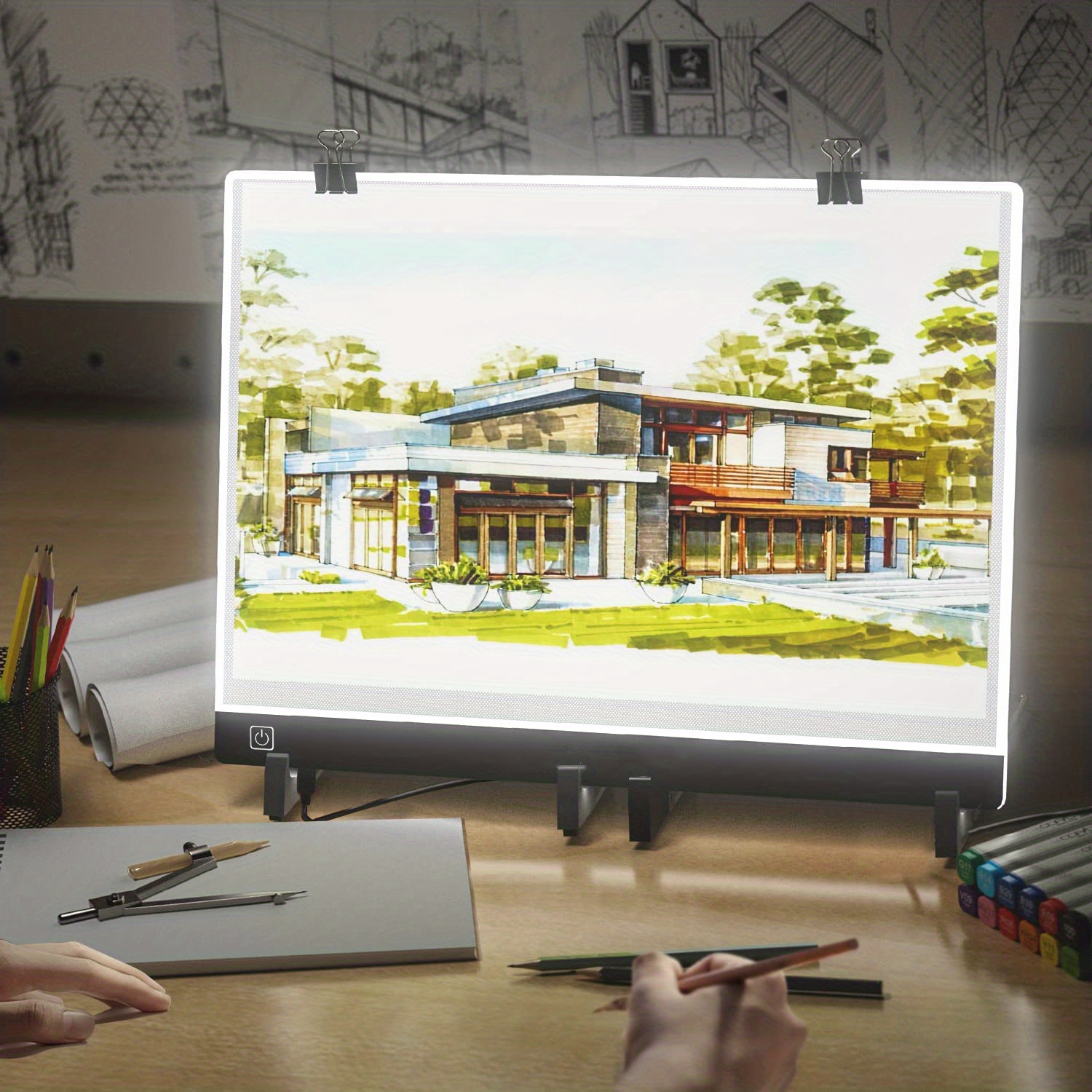 Led Light Box Tracing Pad Usb Powered Light Board Adjustable - Temu