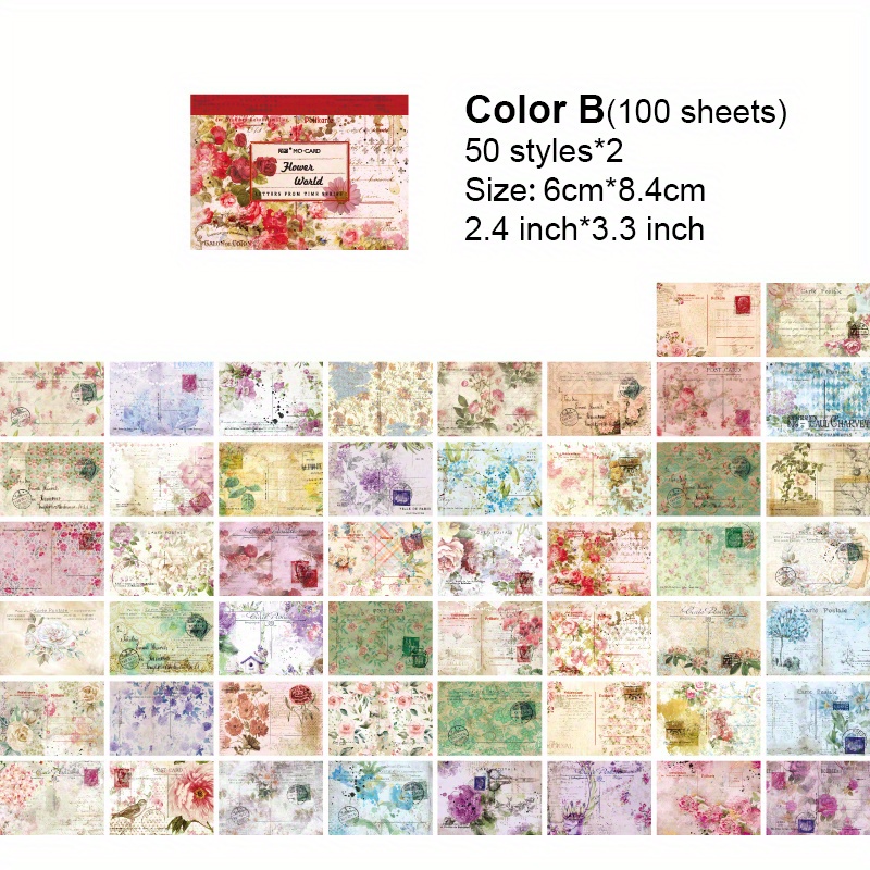 Vintage Scrapbooking Supplies: Craft Paper Decoupage Paper - Temu