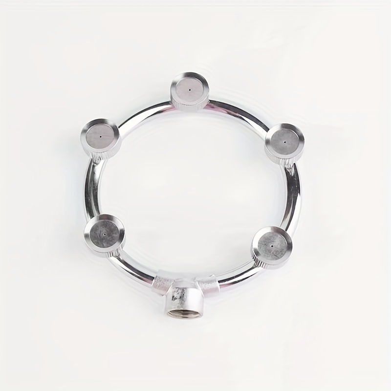 1pc High Pressure Stainless Steel Circular Nozzle Ring 5 Nozzles Plants ...