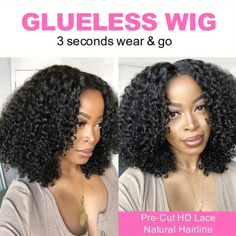 Glueless Short Bob Wigs 180% Density 4x4 - Temu Australia Glueless Short Bob Wigs 180% Density 4x4 - Temu Australia